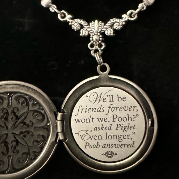 Jewelry | Vintage Style Winnie The Pooh Friendship Locket | Poshmark